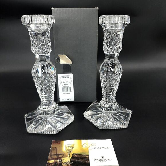Waterford | Accents | Waterford Crystal Glass Hardwick Pattern ...